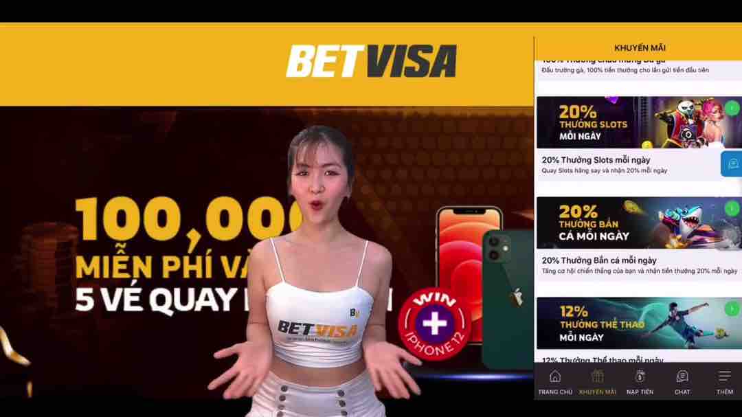 BetVisa - Trung tâm cá cược sầm uất nhất mọi thời đại